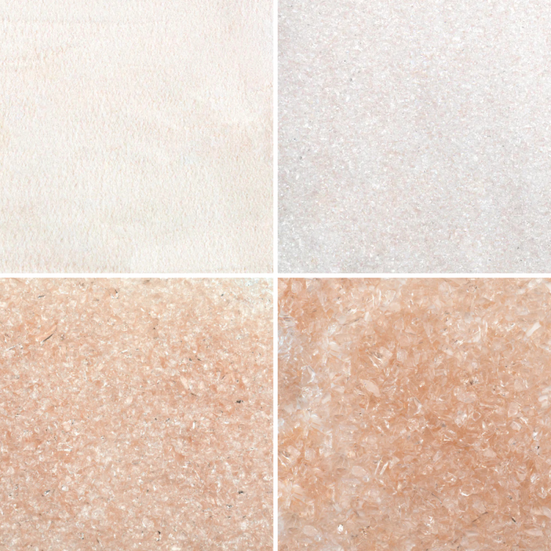 Oceanside Pink Champagne 5911 Transparent - Howaco Glass