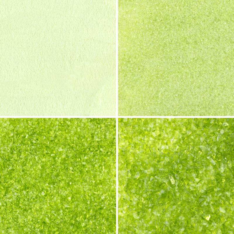 Oceanside Lime 7312 Transparent - Howaco Glass