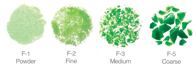 96 coe Wissmach Frit - Howaco Glass